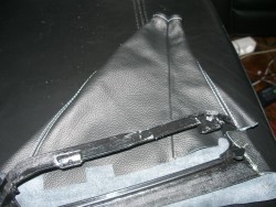 C6 E-Brake boot replacement procedure | chevy | corvette-c6 | diys | DIY