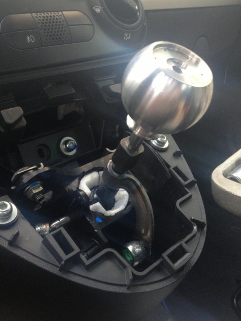 Custom short shifter rod :) by SFHPAWEL | fiat | 500 | diys | DIY