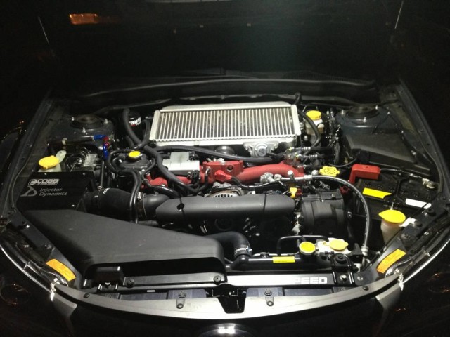 Engine Bay Work Lights by ohjames24 | subaru | impreza-gen3 | diys | DIY