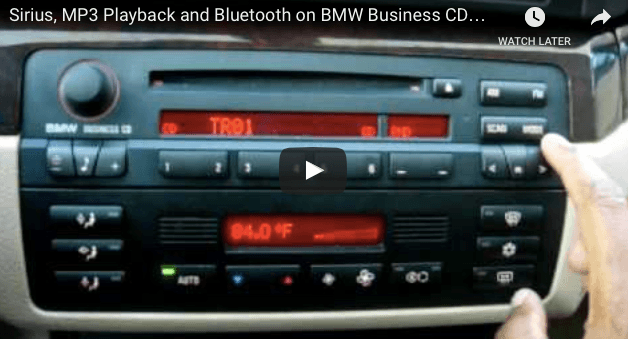 BMW E46 Total CD53 Radio Upgrade to Sirius MP3 Aux & iPod Pictorial DIY ...